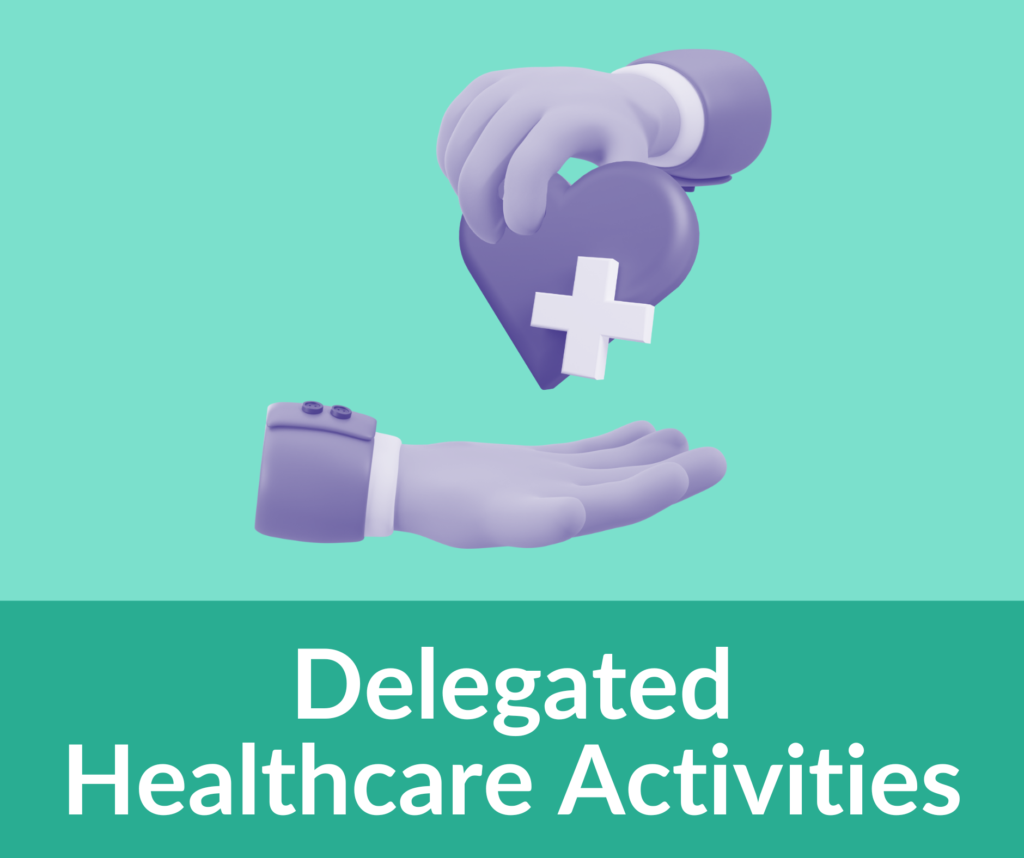 Delegated Healthcare Activities: Updated Guiding Principles Delegated Healthcare Activities: Updated Guiding Principles